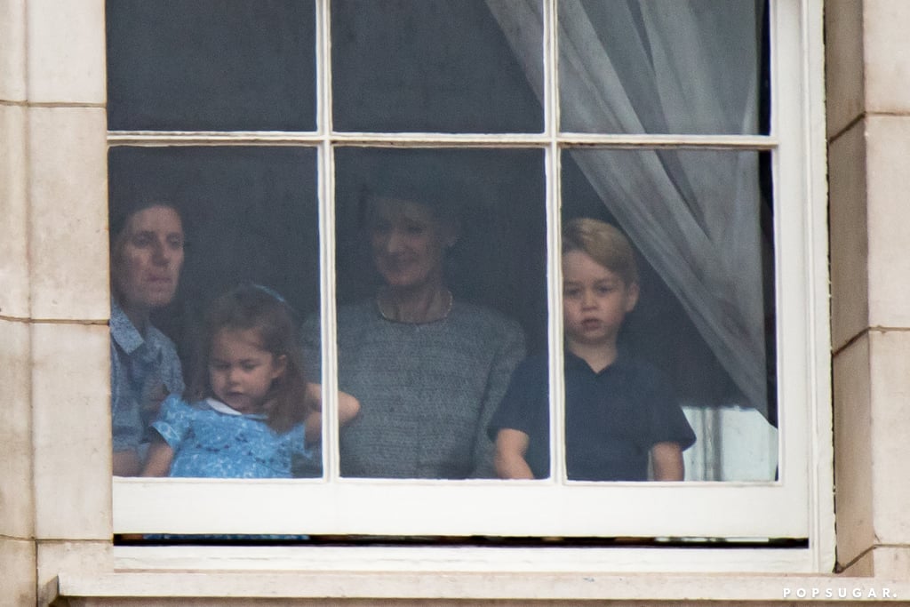 Prince George and Princess Charlotte at RAF Celebration 2018 | POPSUGAR ...