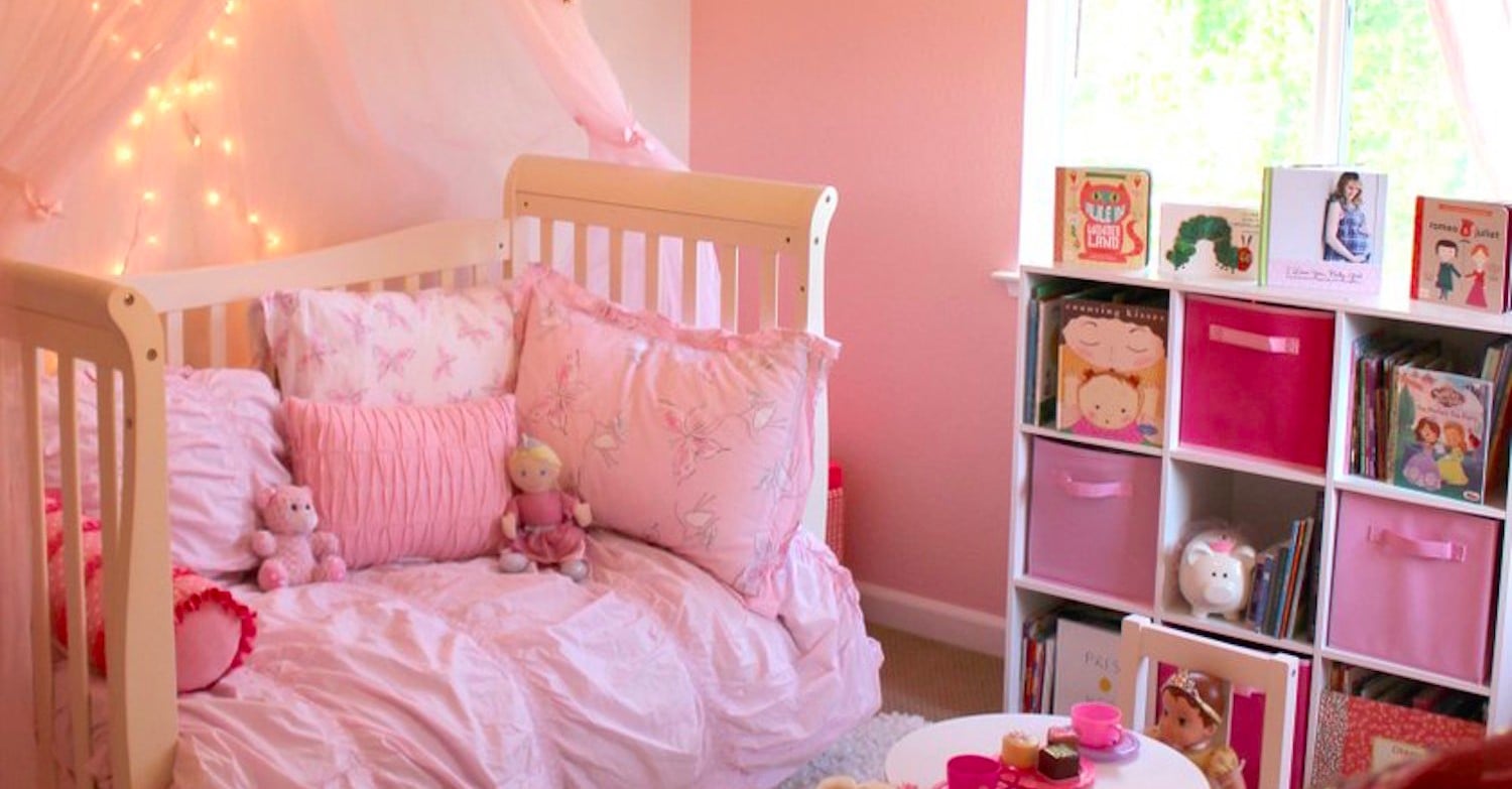 Pink Princess Butterfly Room For Girls | PS Family