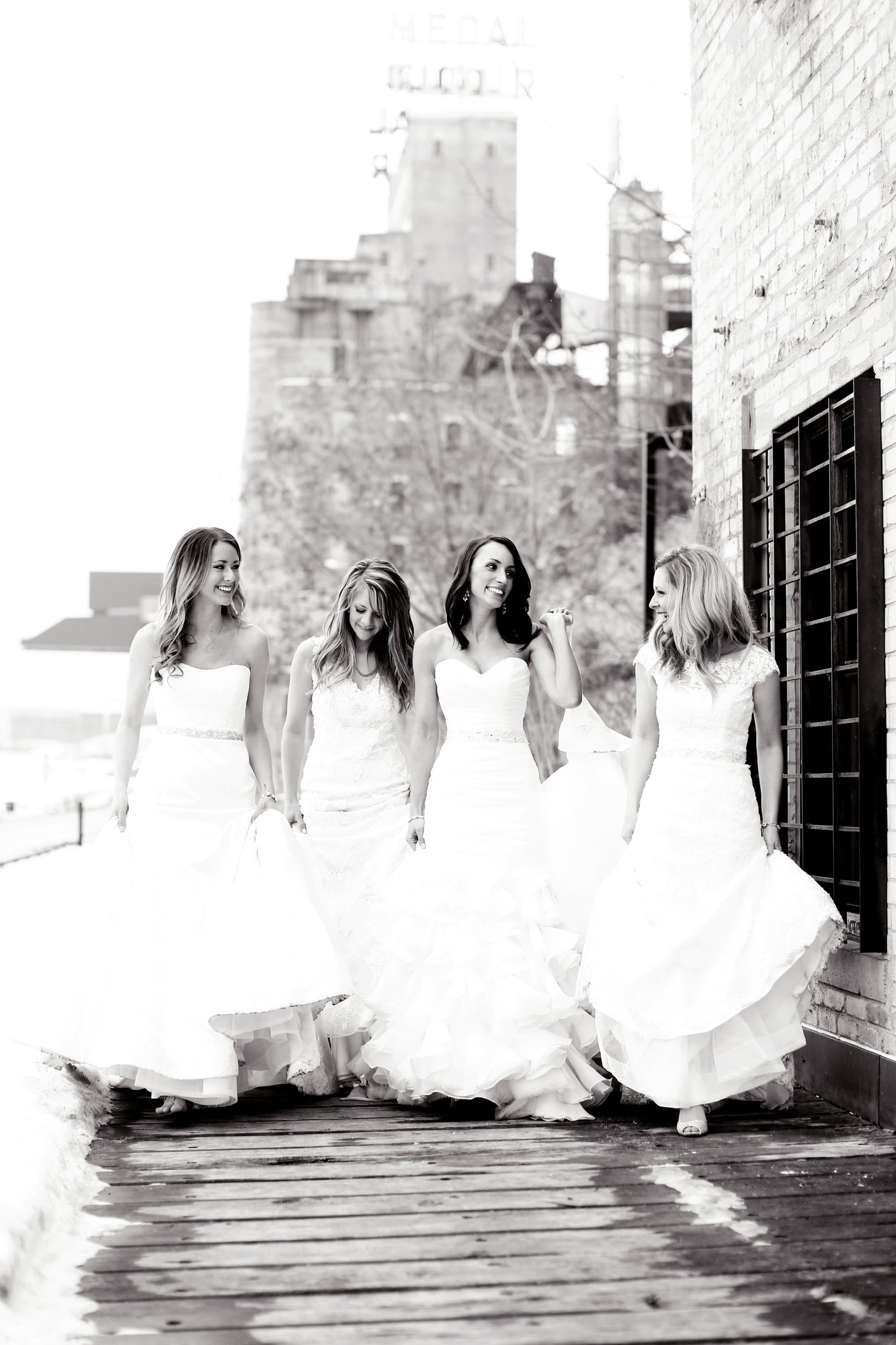 Best Friend Wedding Dress Photo Shoot | PS Love