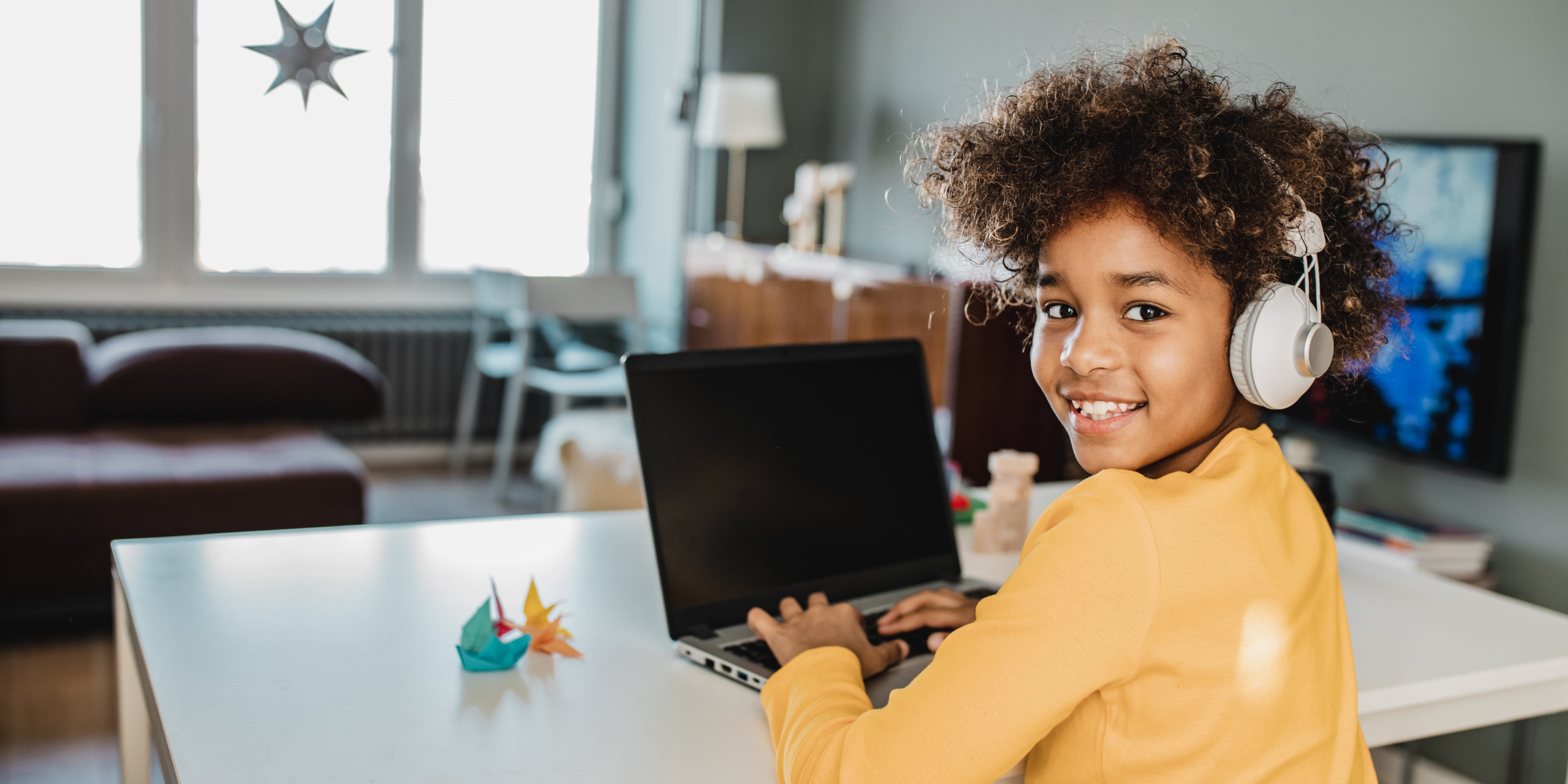 Photos of At-Home Virtual Learning and Homeschooling Spaces | PS Family