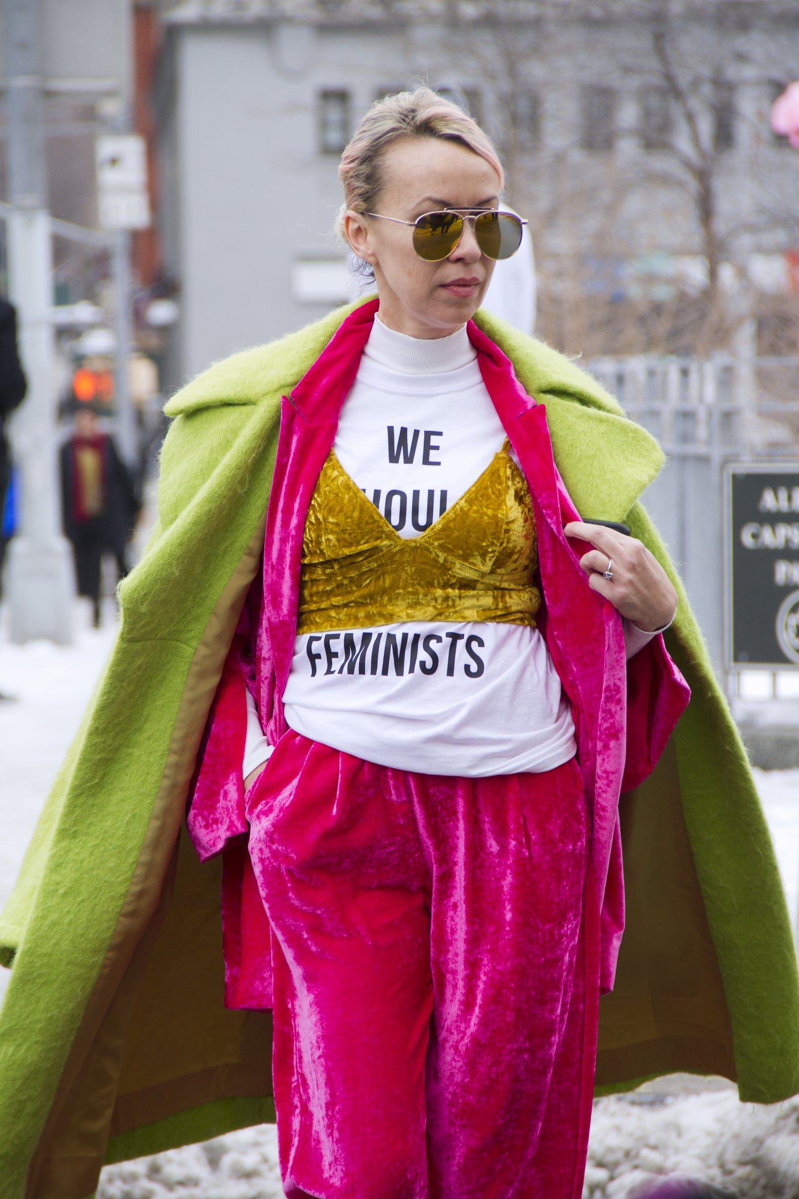 Activist Street Style at Fashion Week | PS Fashion