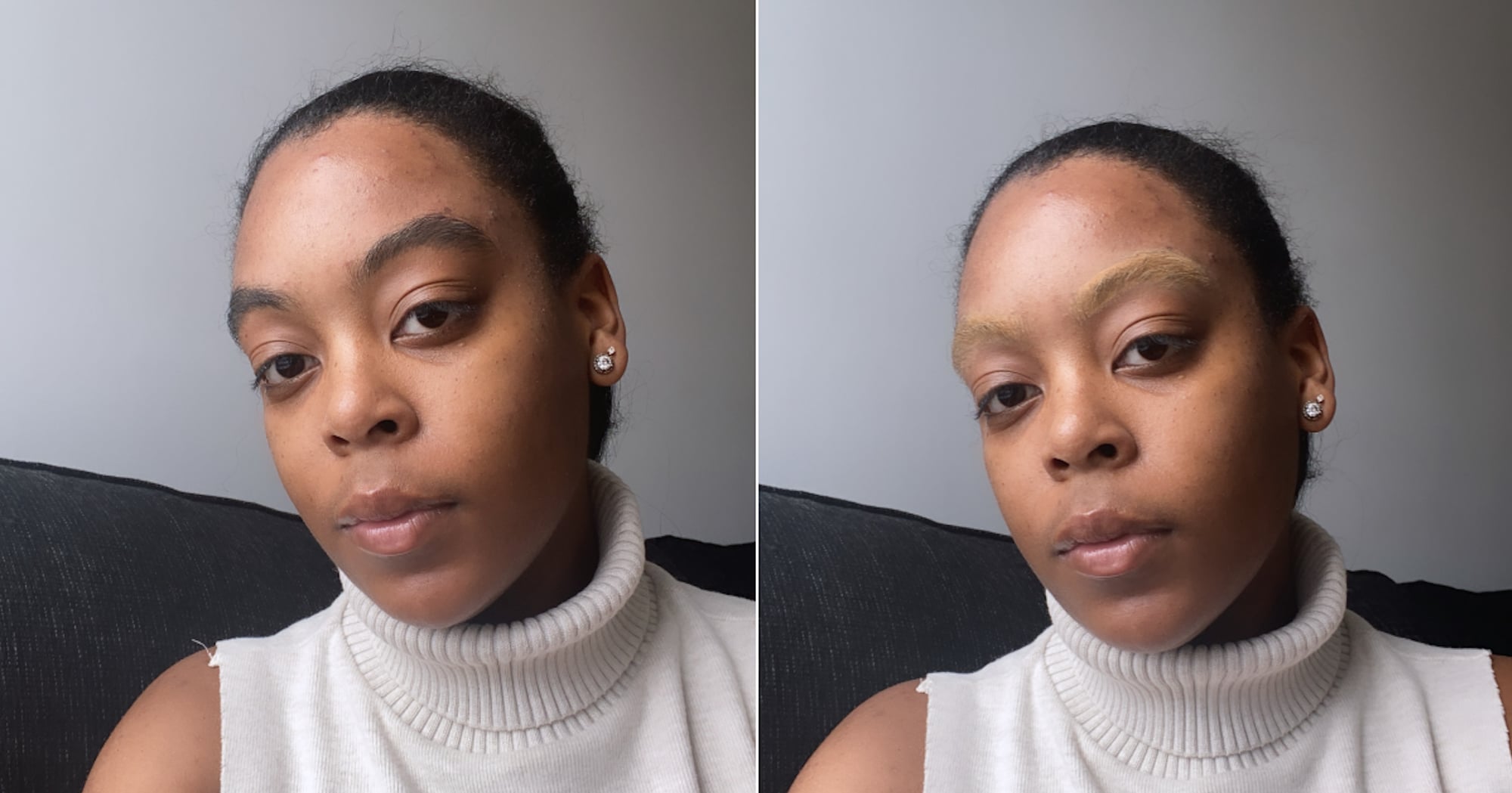 I Tried the Bleached-Brows Hack from TikTok: See Photos | POPSUGAR Beauty