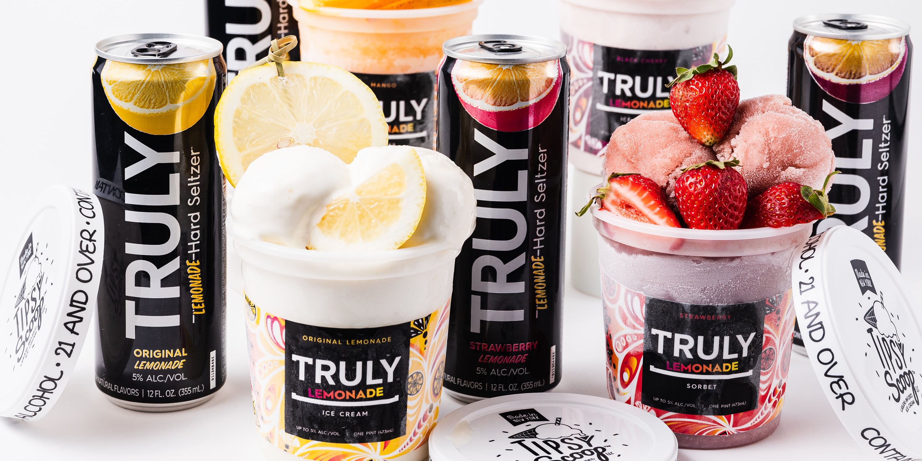 Truly and Tipsy Scoop Boozy Lemonade Ice Creams and Sorbets | PS Food