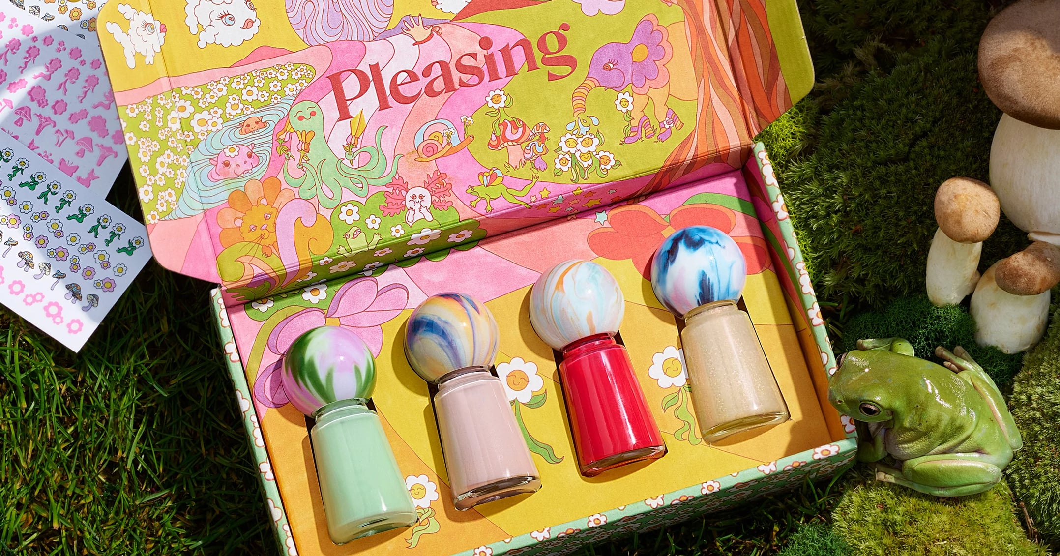 Shop Harry Styles's New Pleasing Shroom Bloom Collection | PS Beauty