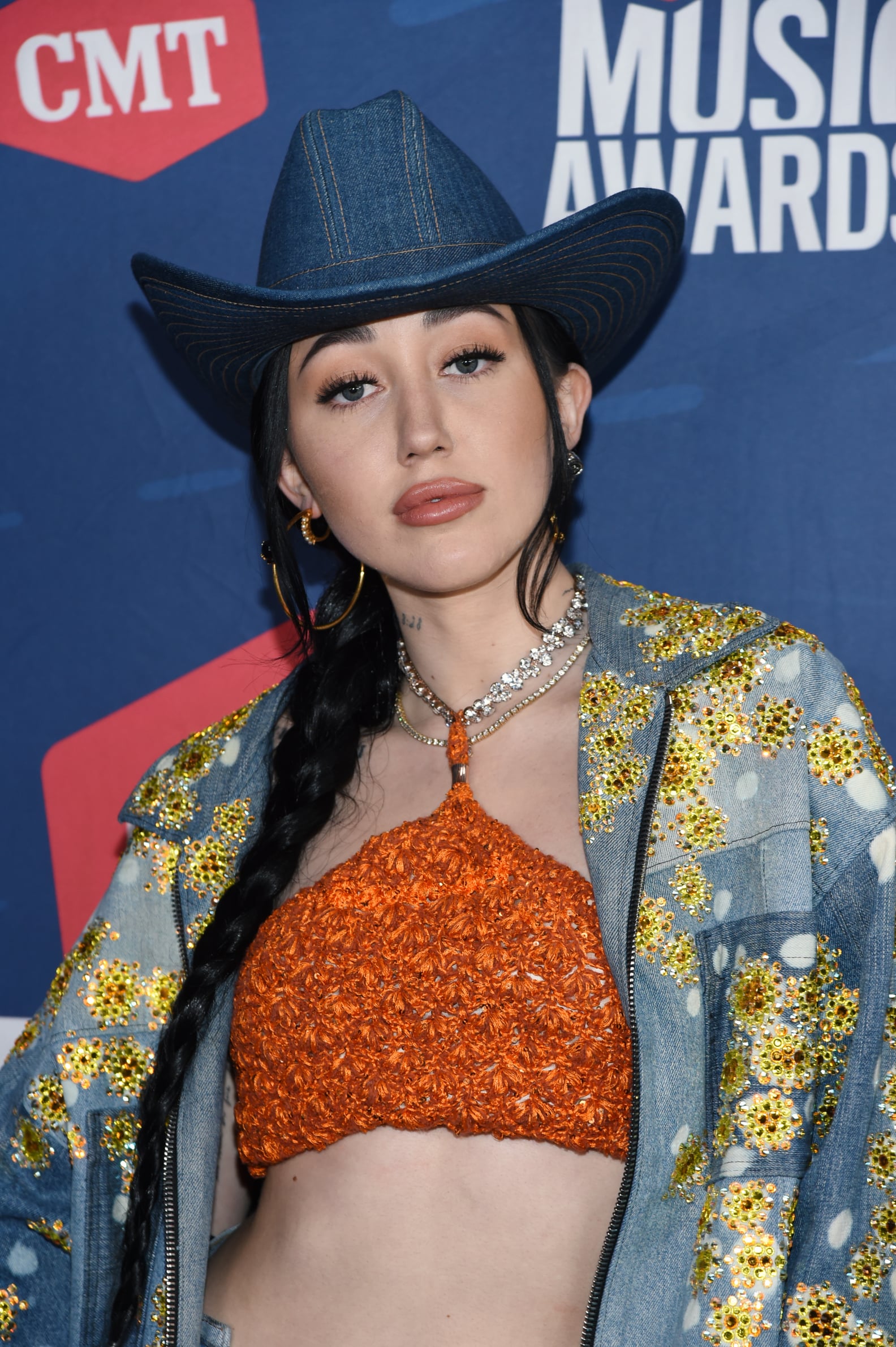 Noah Cyrus's Bedazzled Bodysuit at the CMT Awards Is by Saga | PS Fashion