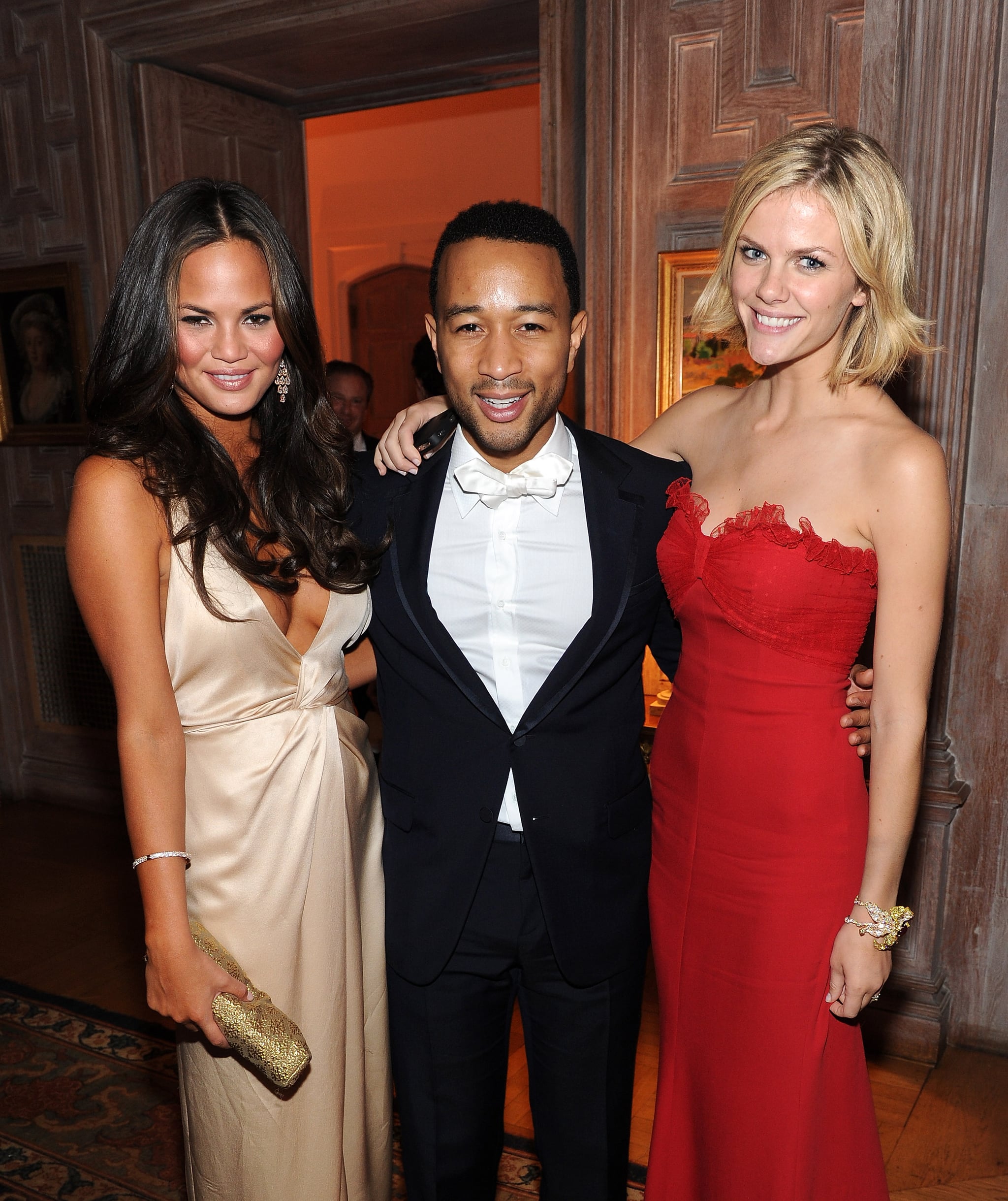Chrissy Teigen Trolls Pregnant Brooklyn Decker | POPSUGAR Family