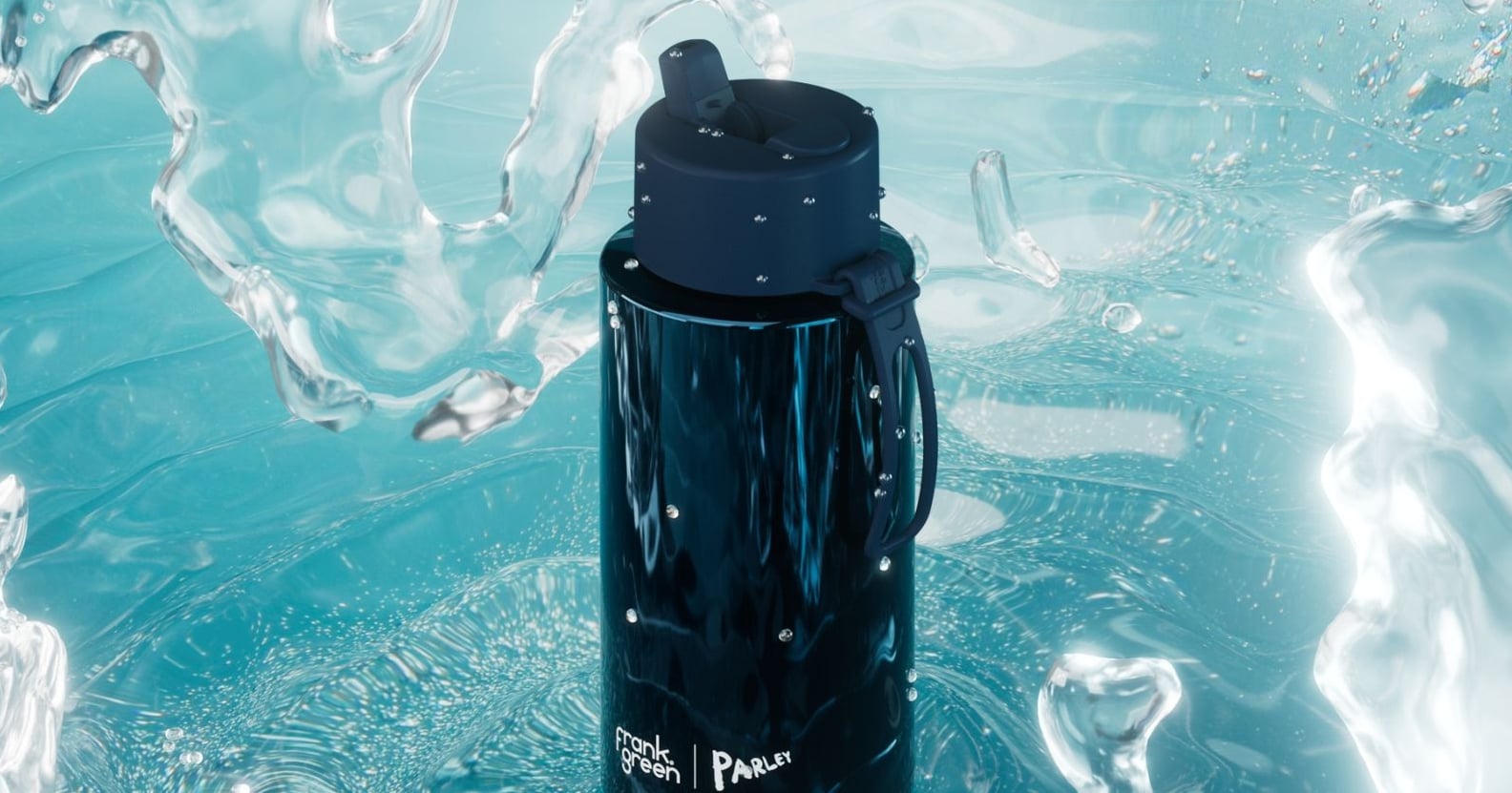 Frank Green Launches Poseidon Chrome Drink Bottle | PS Shopping