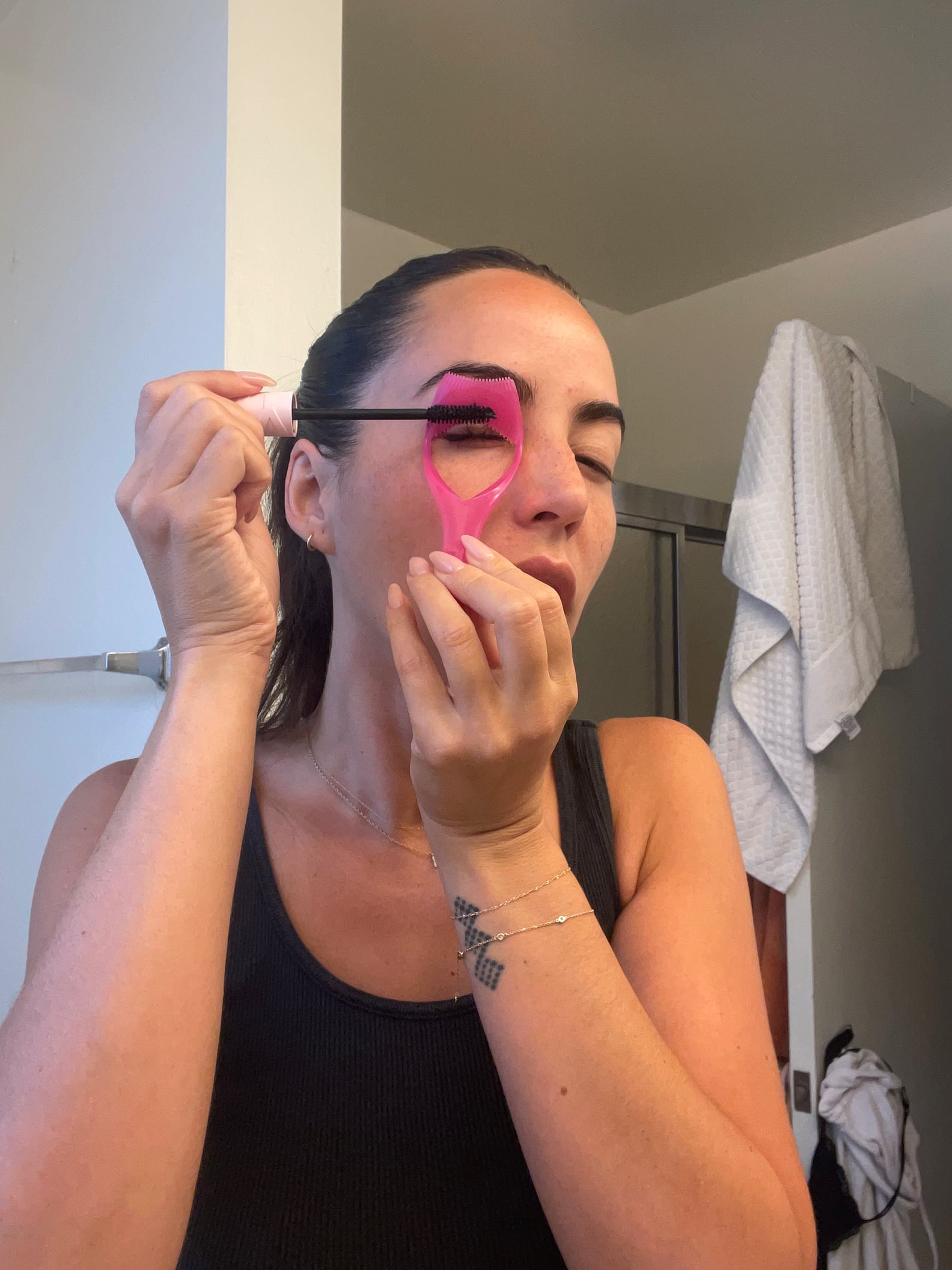 I Tried an Eyelid Shield For the Perfect Mascara: Photos | PS Beauty