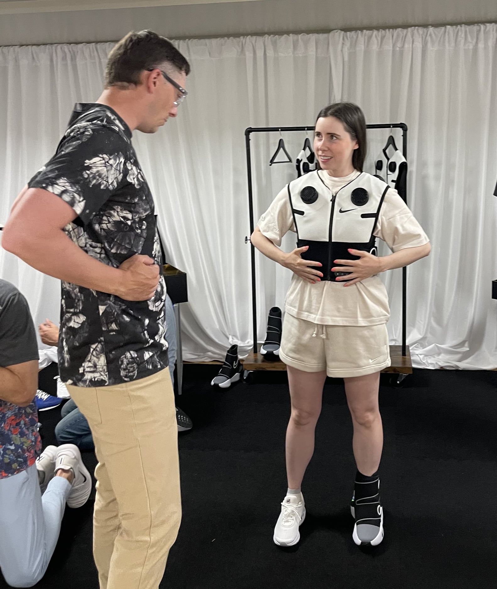 I Tried the Nike x Hyperice Boot and Vest: See Photos | PS Fitness