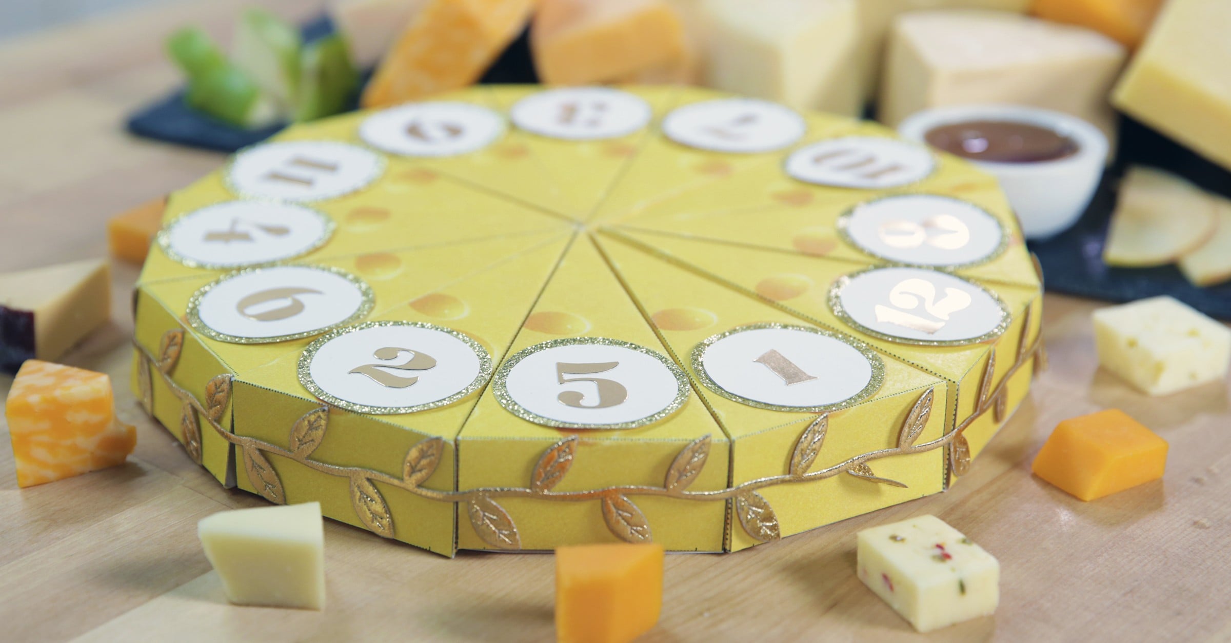 DIY Cheese-Filled Advent Calendar | PS Food