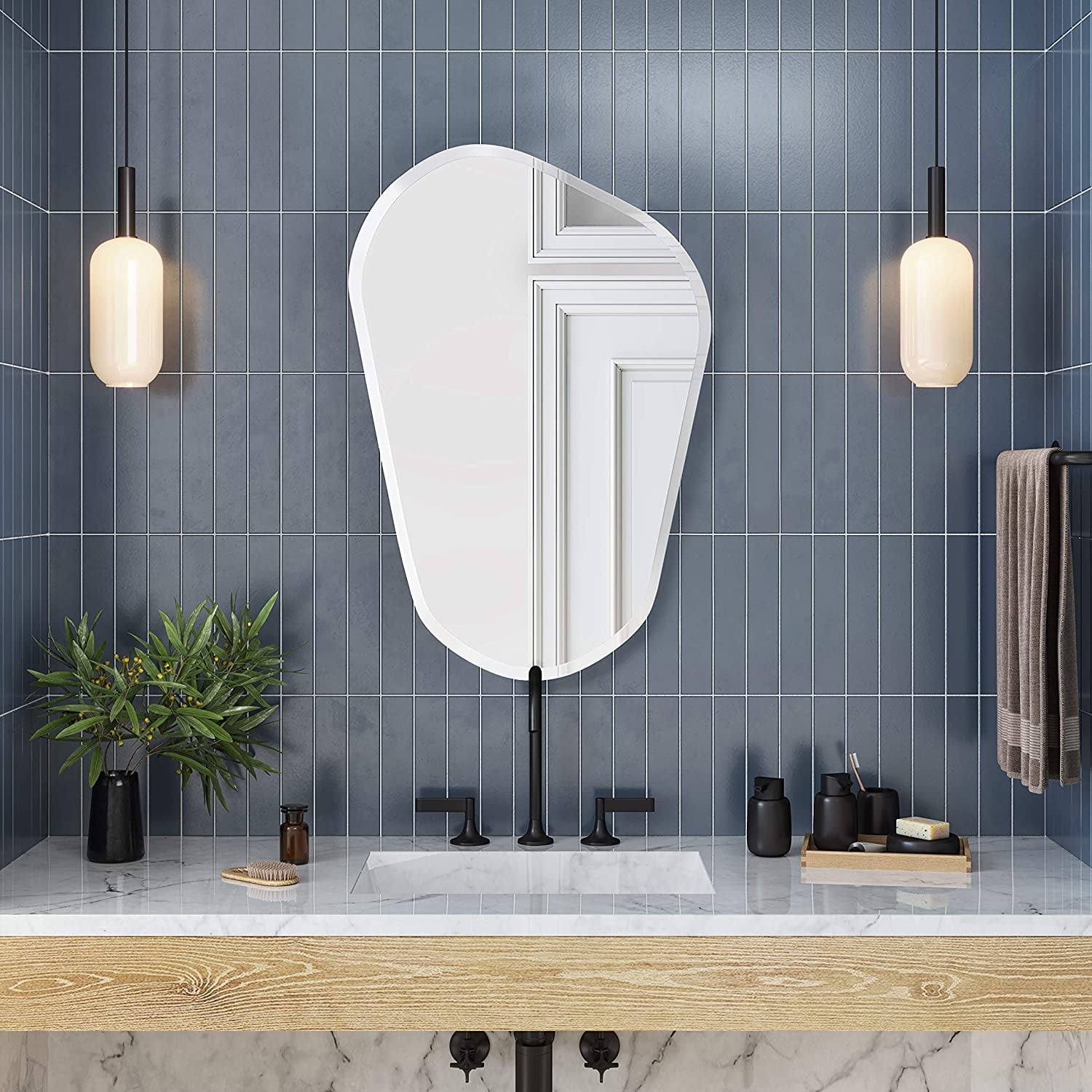 Odd Shaped Bathroom Mirrors – Rispa