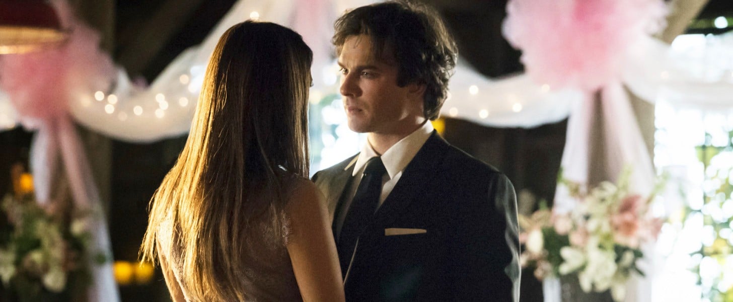Damon and Elena Proposal Scene in The Vampire Diaries Finale | POPSUGAR ...