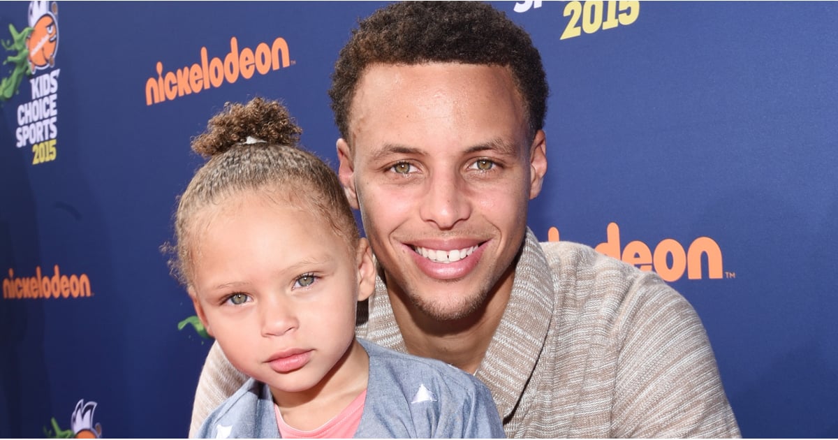 Stephen and Riley Curry at Kids' Choice Sports Awards 2015 | POPSUGAR ...