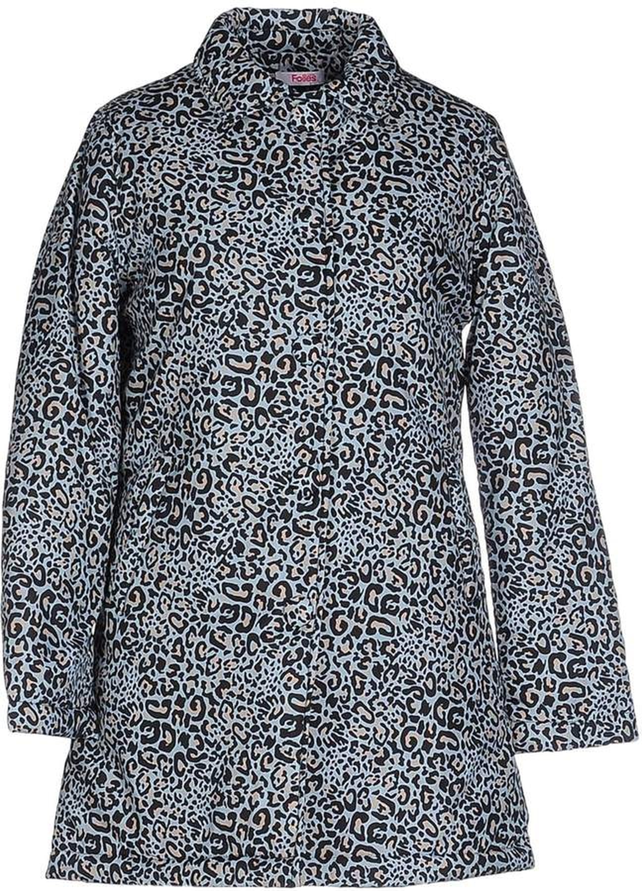 Amal Clooney Blue Leopard Coat | PS Fashion