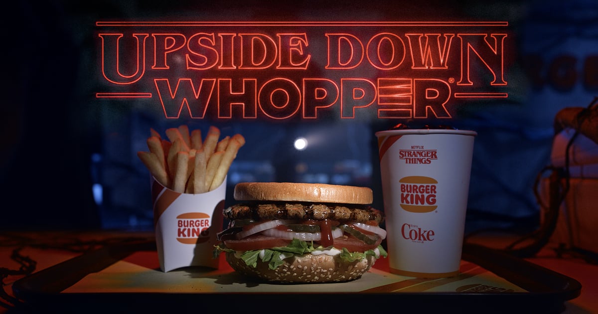 Burger King Stranger Things Whopper | POPSUGAR Food