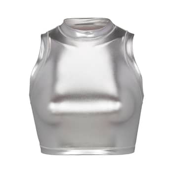 See Kim Kardashian Model the Skims Metallic Swim Collection | PS Fashion