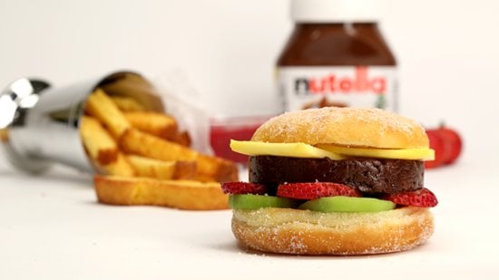 Nutella Burger Recipe | Video | POPSUGAR Food