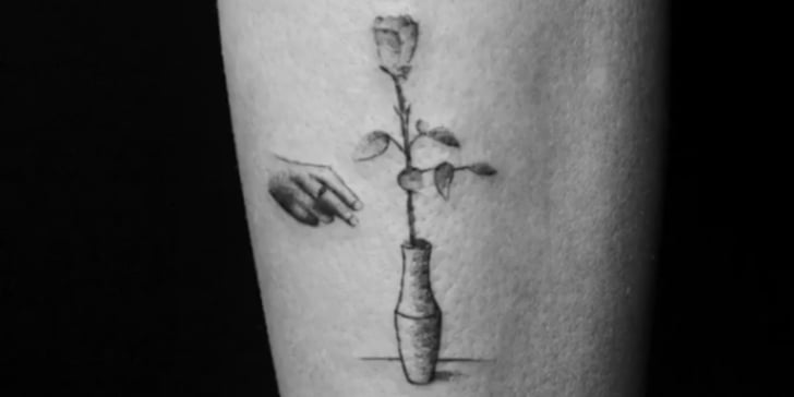 Balazs Bercsenyi "a Life of a Rose" Tattoo Animation | POPSUGAR Beauty UK