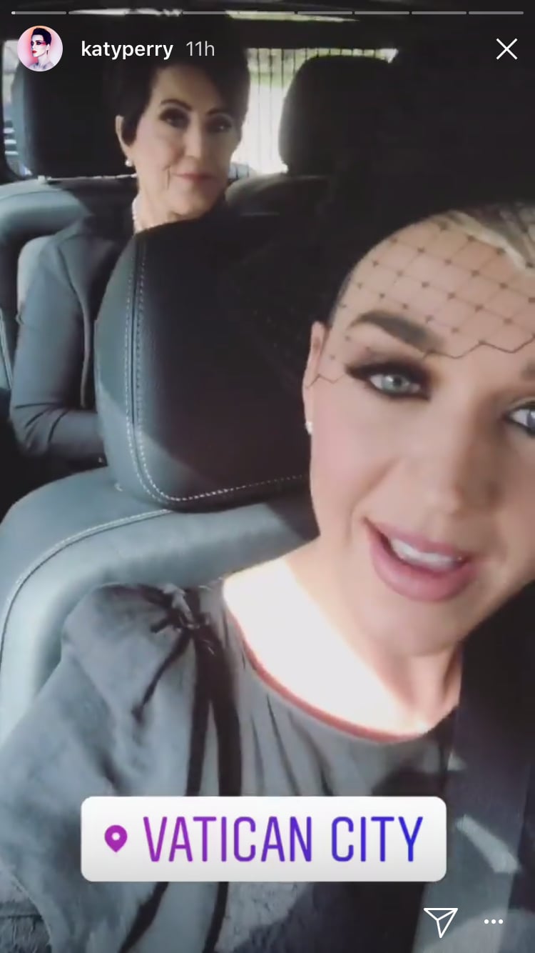 Katy Perry and Orlando Bloom Meeting Pope Francis April 2018 | POPSUGAR ...