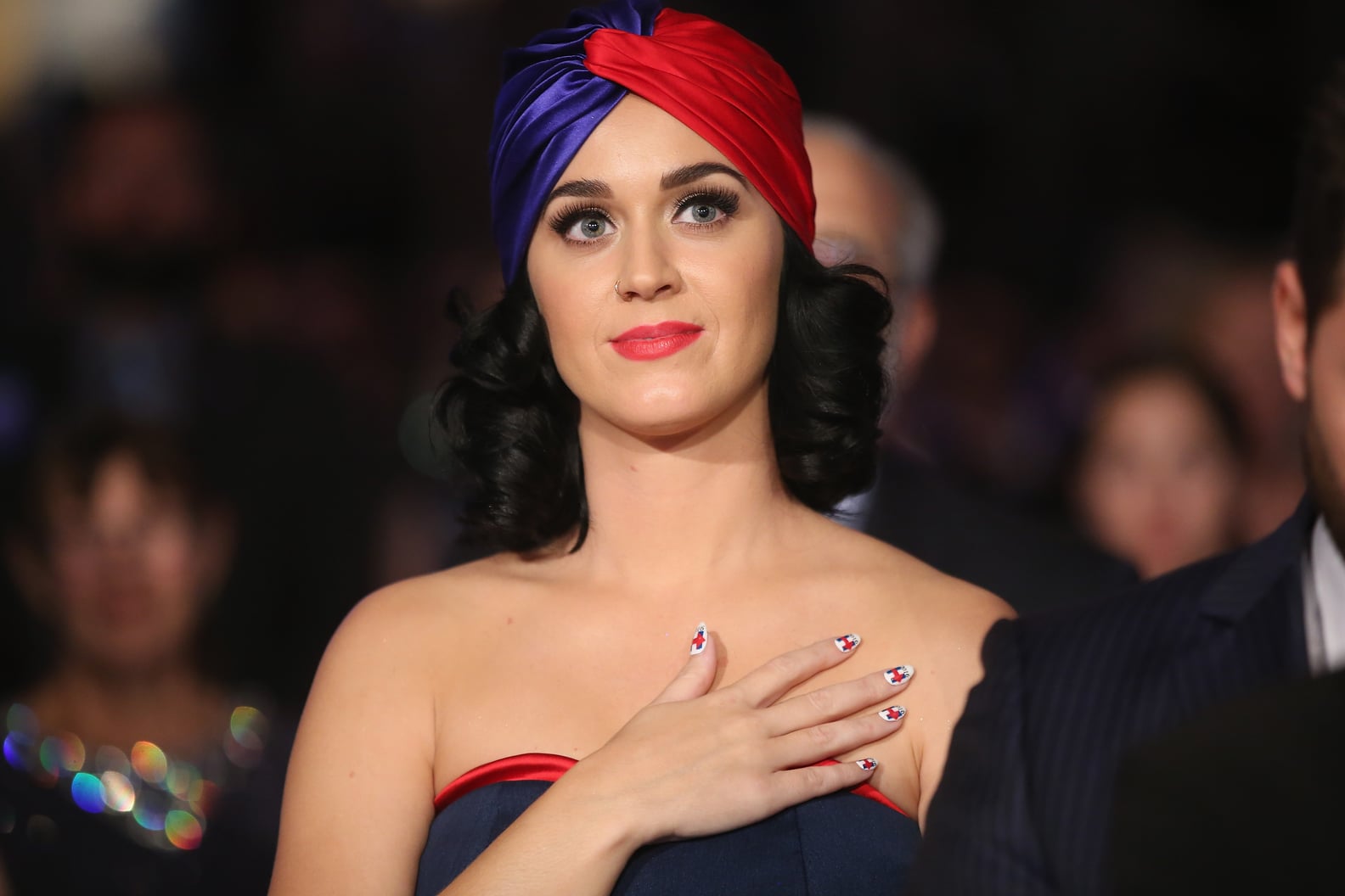 Katy Perry at Hillary Clinton Rally October 2015 | POPSUGAR Celebrity
