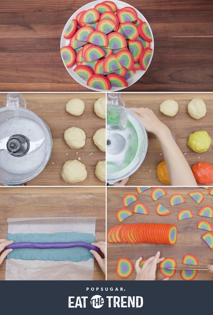 Rainbow Sugar Cookies Recipe | POPSUGAR Food
