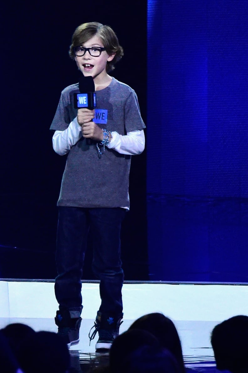 Jacob Tremblay at WE Day April 2016 | PS Celebrity