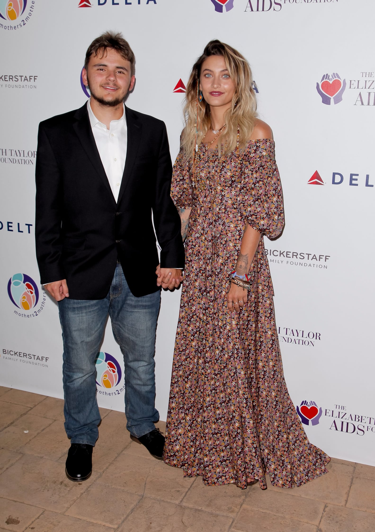 Paris and Prince Jackson Holding Hands on the Red Carpet | PS Celebrity