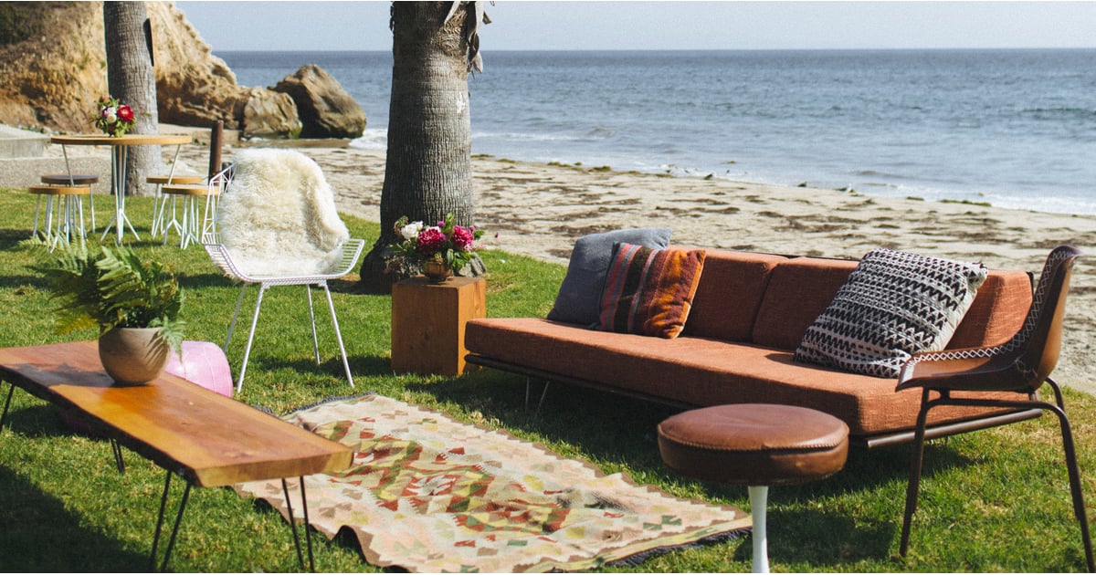 Boho Beachside Wedding Popsugar Love And Sex