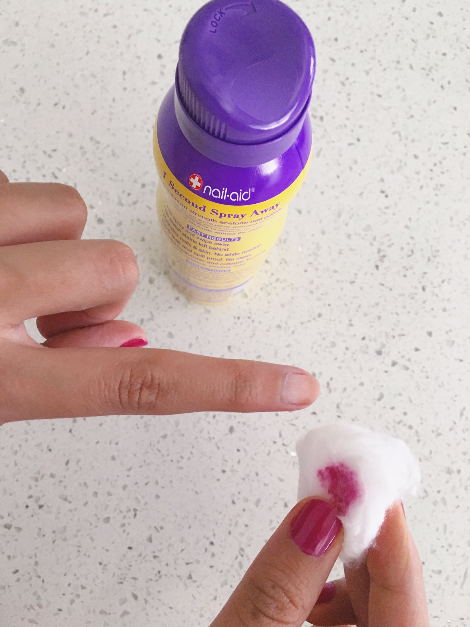 Nail Polish Remover Aerosol Spray Review | PS Beauty