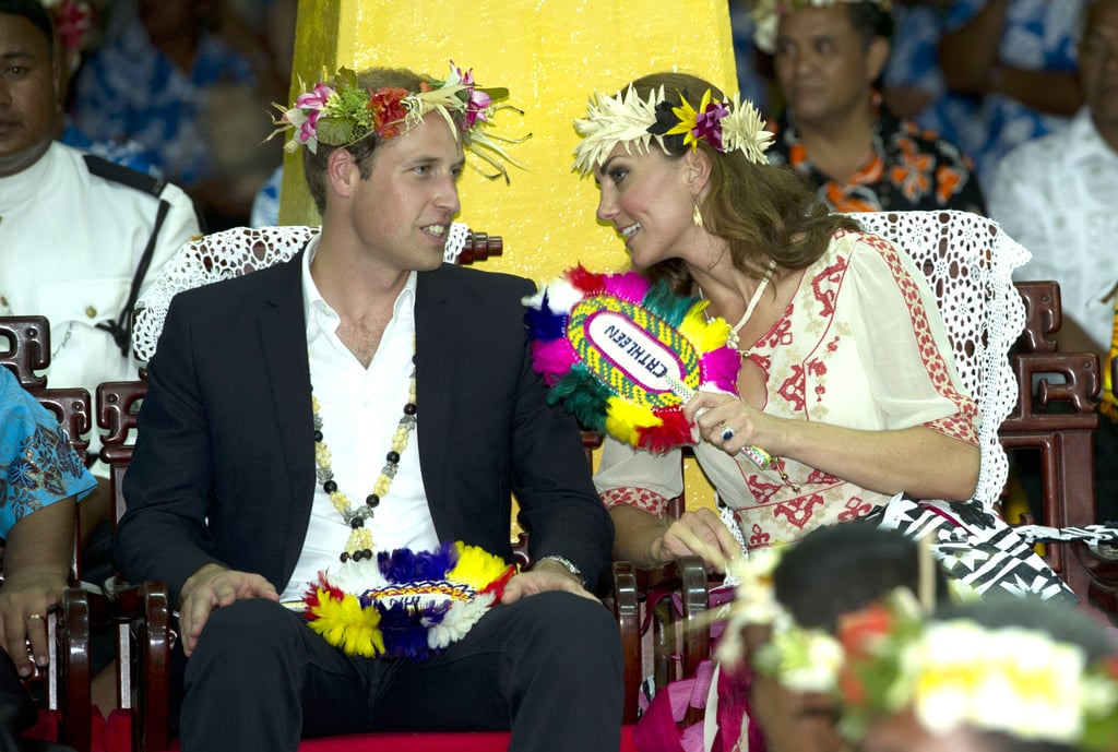 Prince William And Kate Shared A Private Moment In Tuvalu During