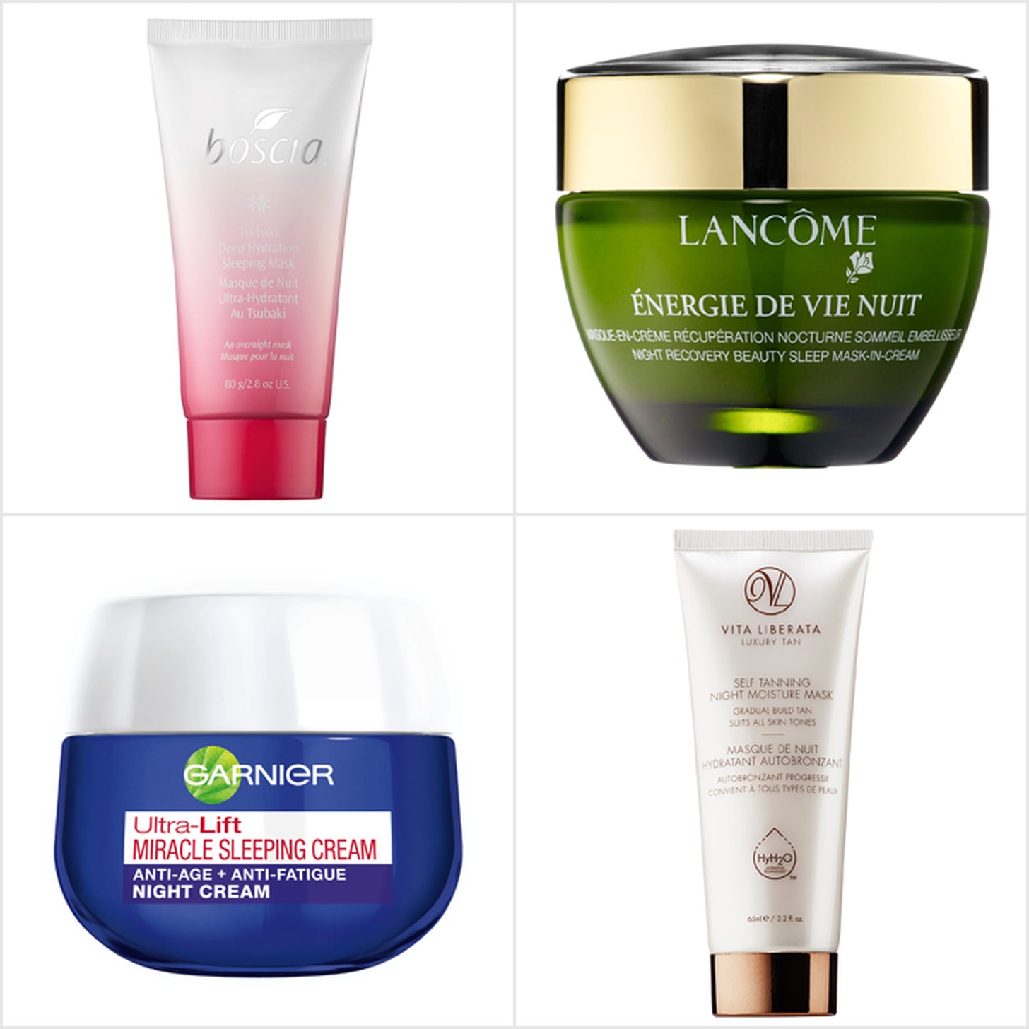 Sleeping Face Cream Masks | PS Beauty