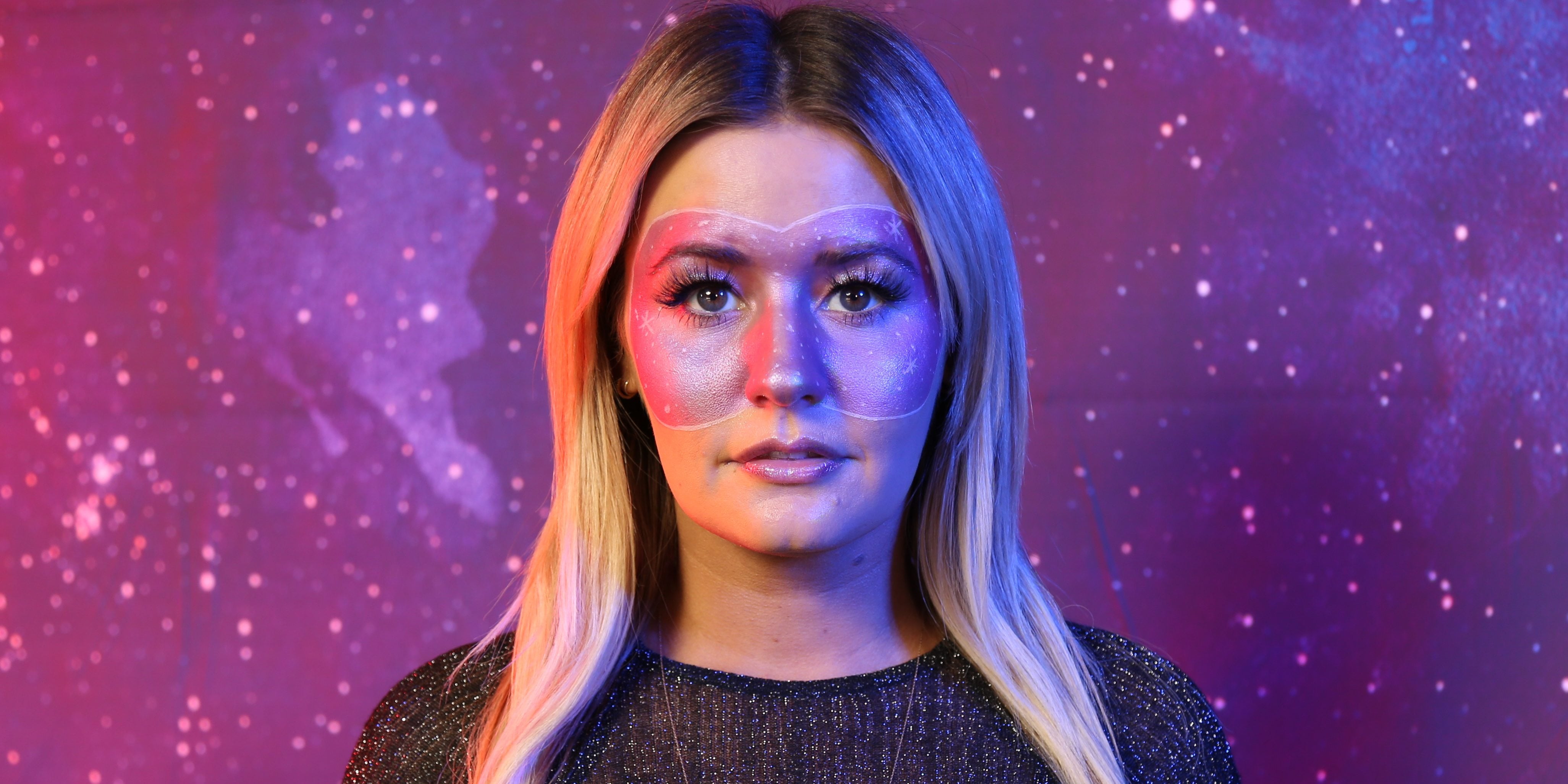 galaxy makeup tutorial