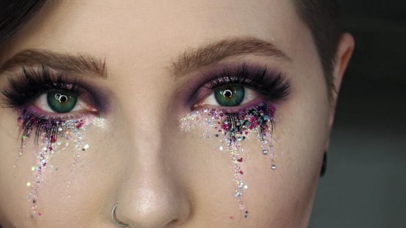 Glitter Tears | POPSUGAR Beauty