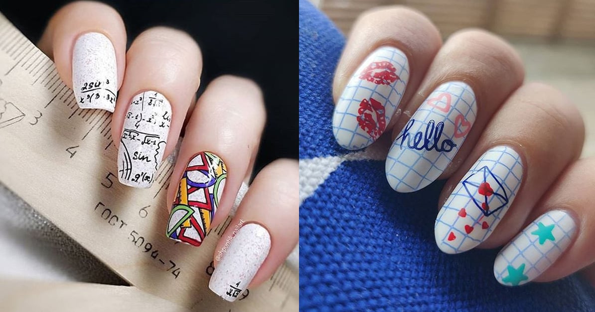 Back-to-School Nail Art Ideas | POPSUGAR Beauty