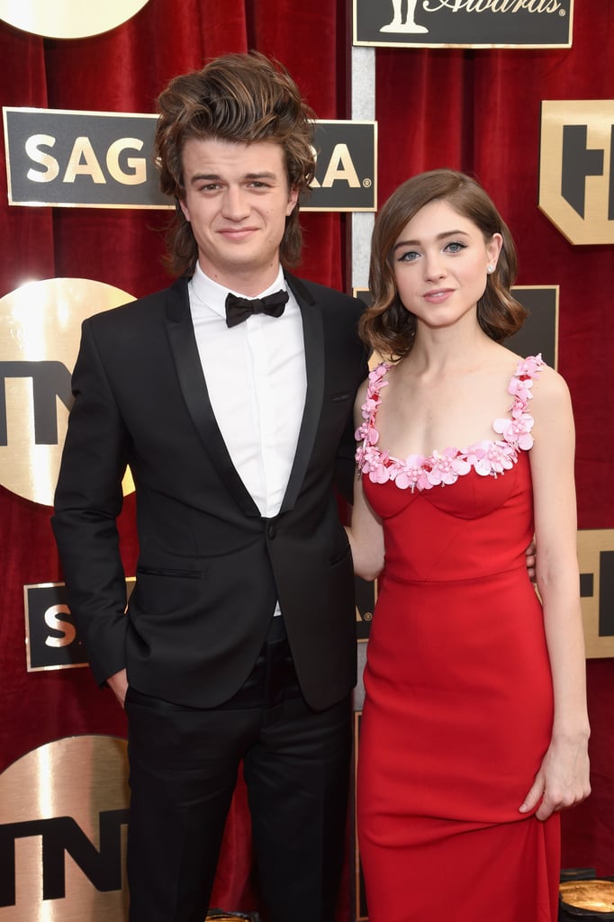 Stranger Things Cast at the 2017 SAG Awards | POPSUGAR Celebrity