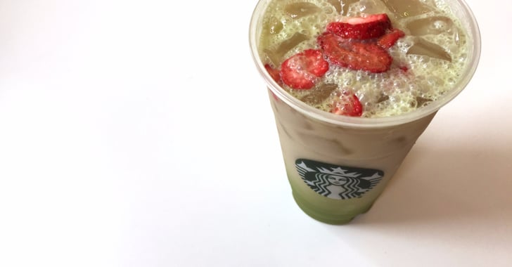 Starbucks Matcha Pink Drink Review | POPSUGAR Food