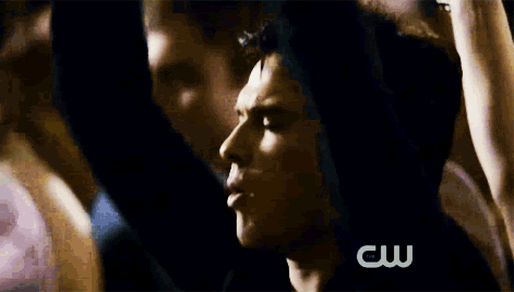 He was born to dance! | Damon Dancing on The Vampire Diaries GIFs ...