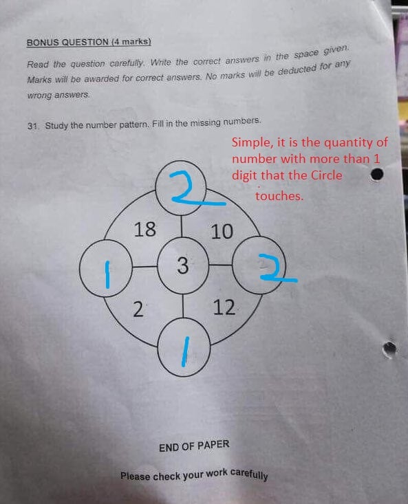 Math Pattern Question For First Graders | POPSUGAR Family