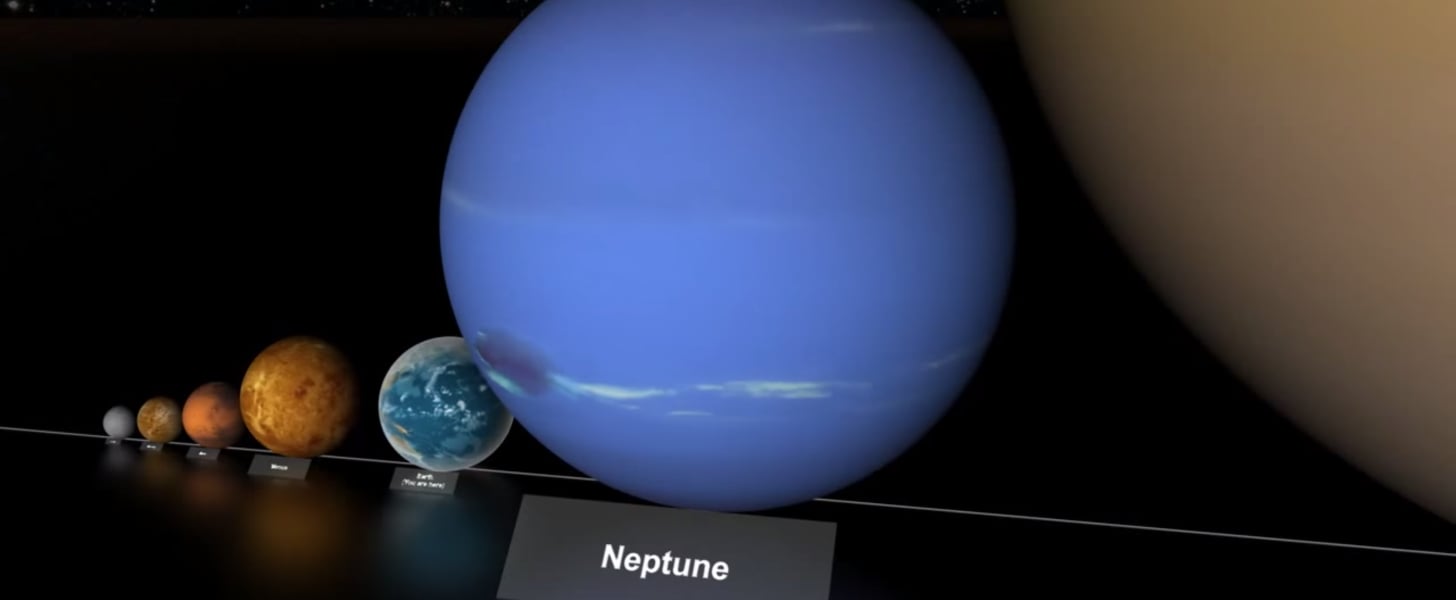 Size of Earth Compared to the Universe | PS Tech