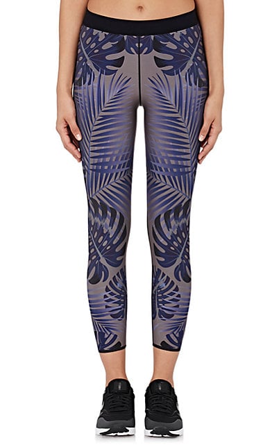 Palm-Print Tropical Yoga Pants | POPSUGAR Fitness