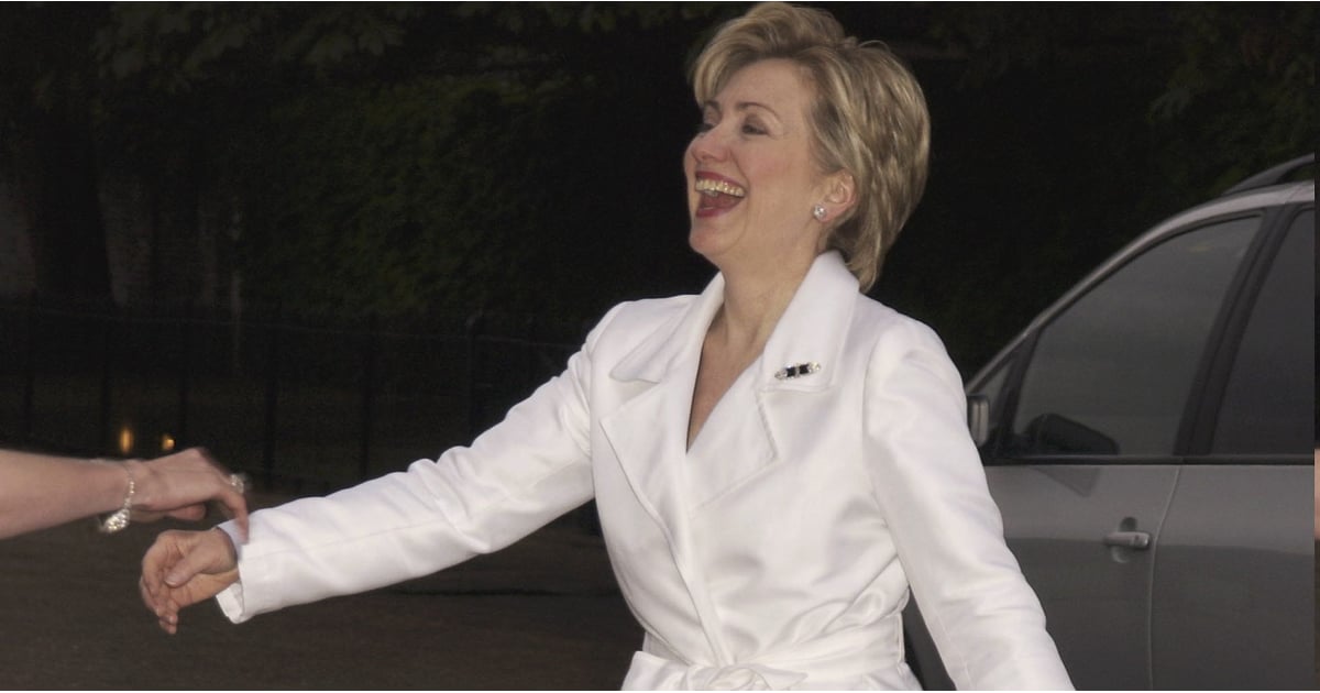 Hillary Clinton Wedding Dress Photo | POPSUGAR Fashion