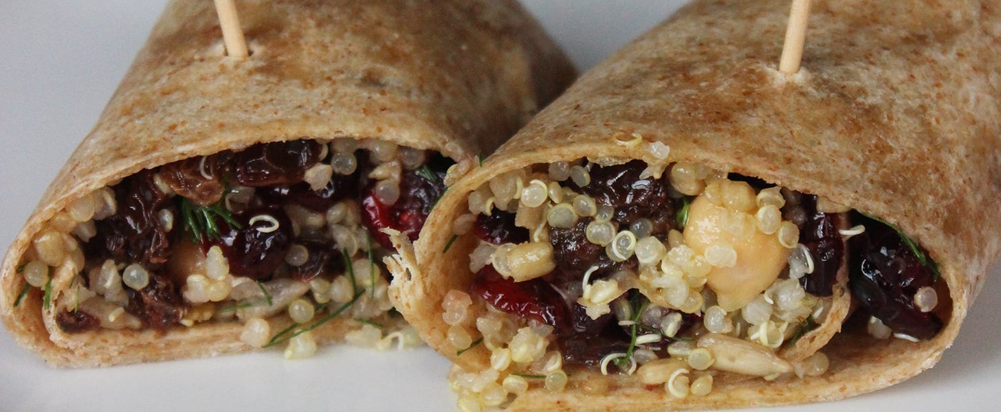 Quinoa Wrap Recipe | PS Fitness