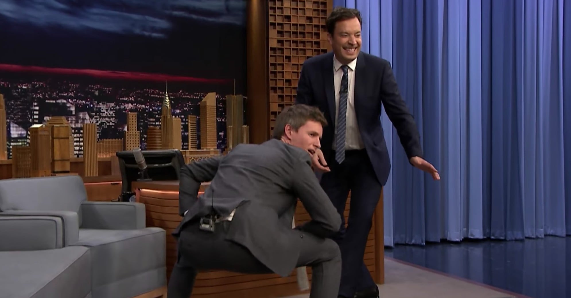Eddie Redmayne's Fantastic Beasts Dance With Jimmy Fallon | POPSUGAR ...