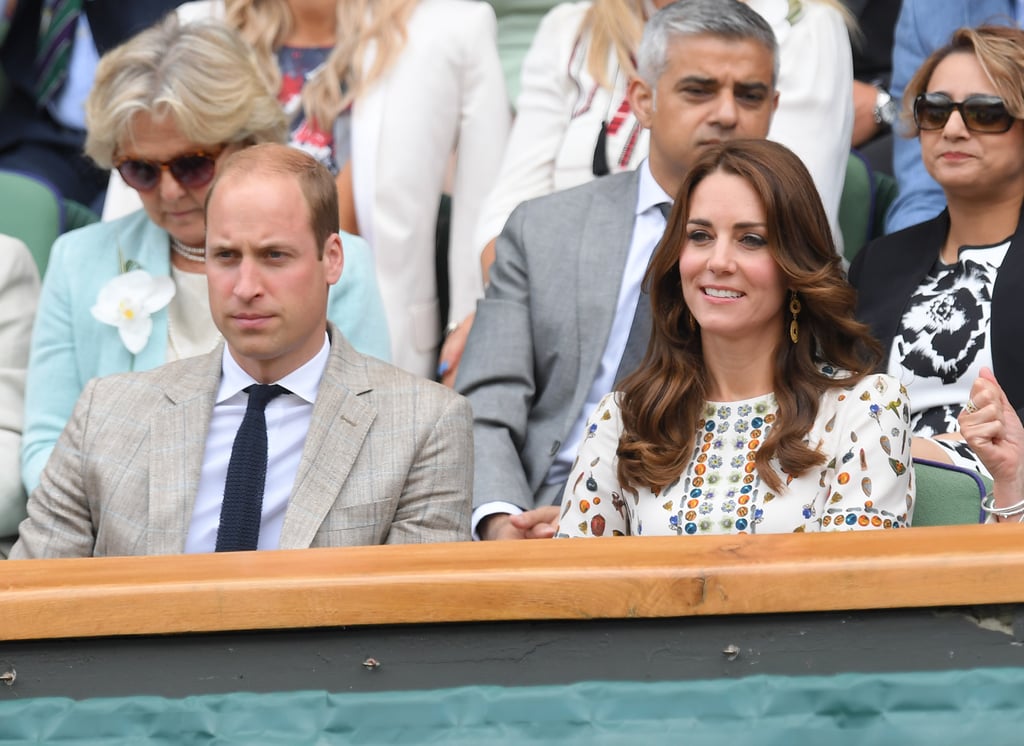 Prince William And Kate Middleton At Wimbledon July 2016 Popsugar