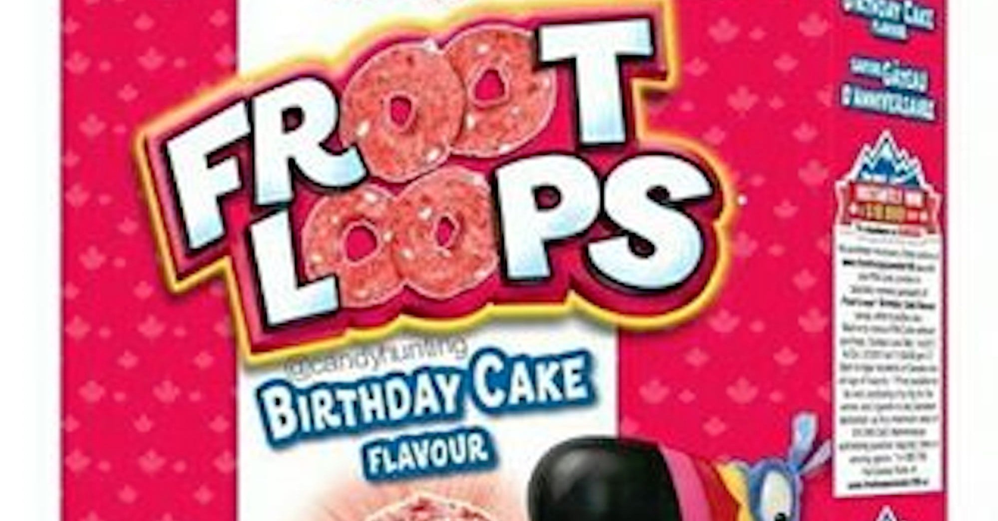 Birthday Cake Flavored Froot Loops | PS Food