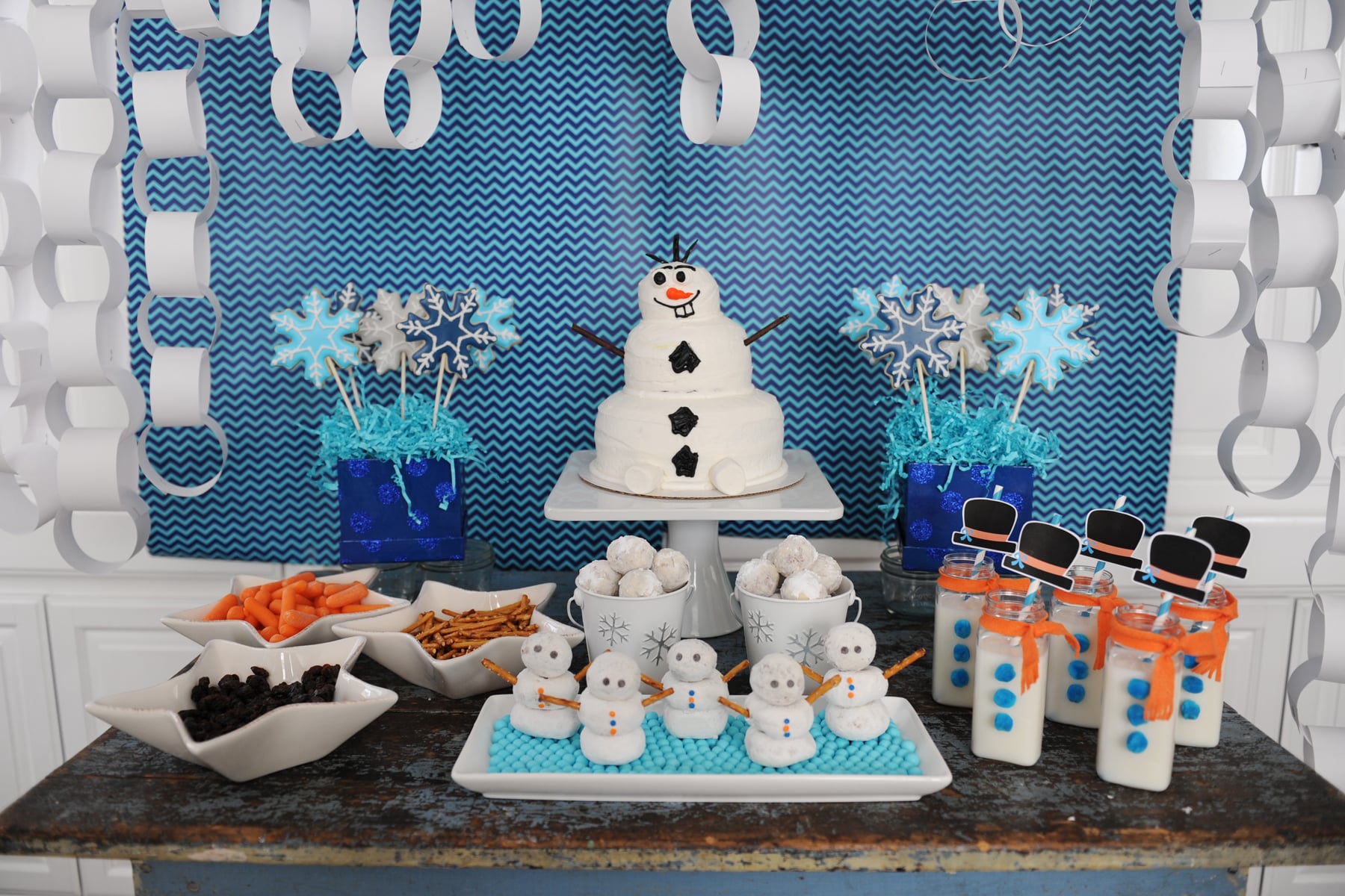 Frozen-Inspired Snowman Birthday Party Ideas | PS Family