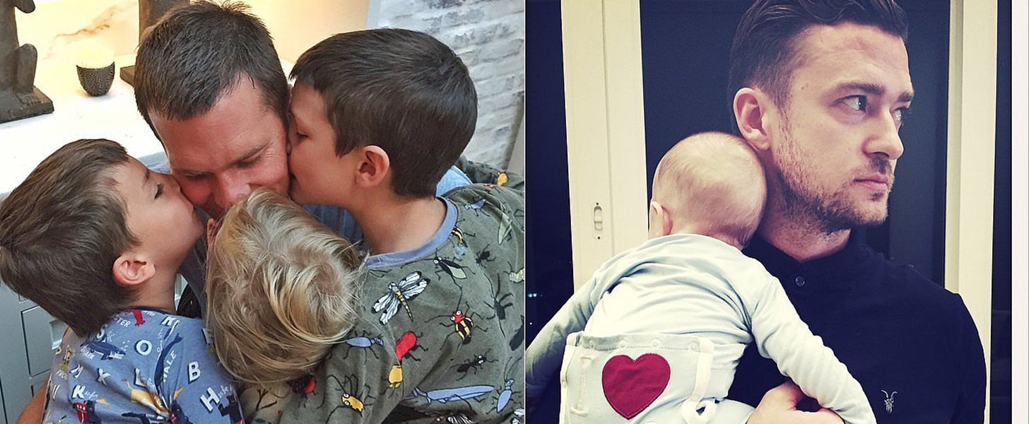 Celebrity Father's Day Instagram Photos | POPSUGAR Family