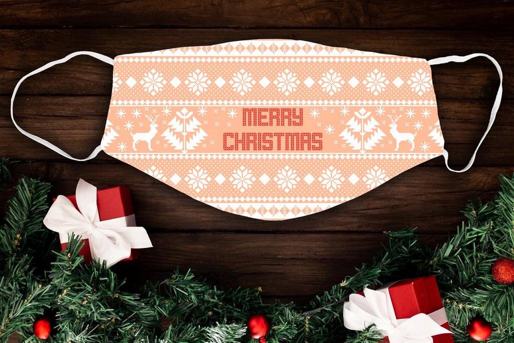 Christmas-Themed Fabric Face Masks | POPSUGAR Smart Living