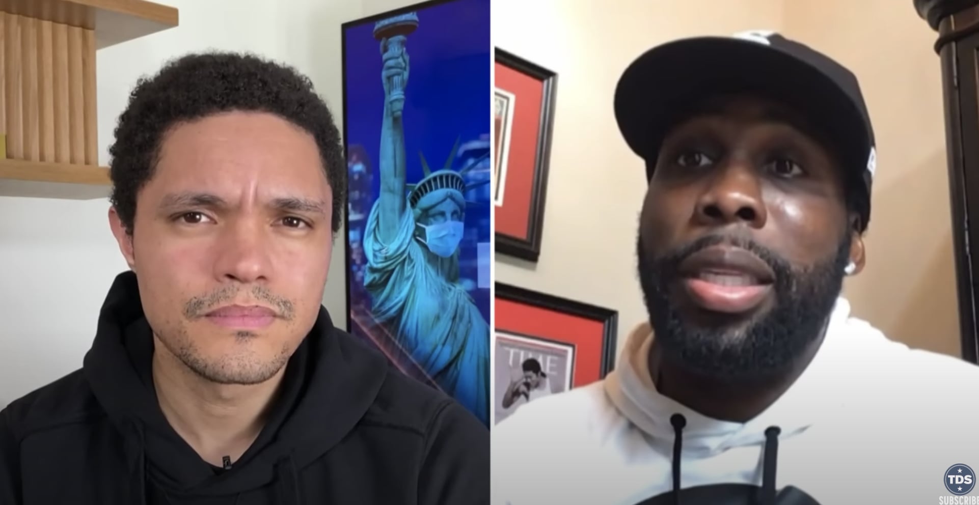 Trevor Noah and Anquan Boldin Discuss NFL and Racial Justice | POPSUGAR ...