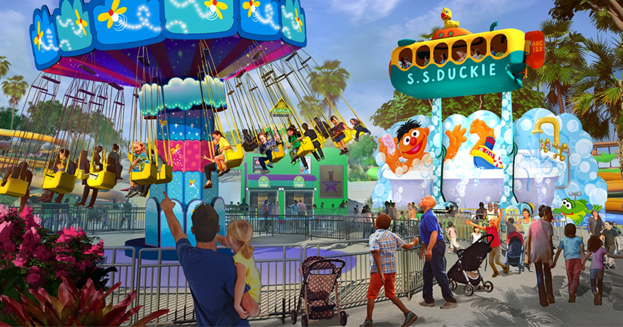 Sesame Place Theme Park Opening in San Diego, California | PS Family